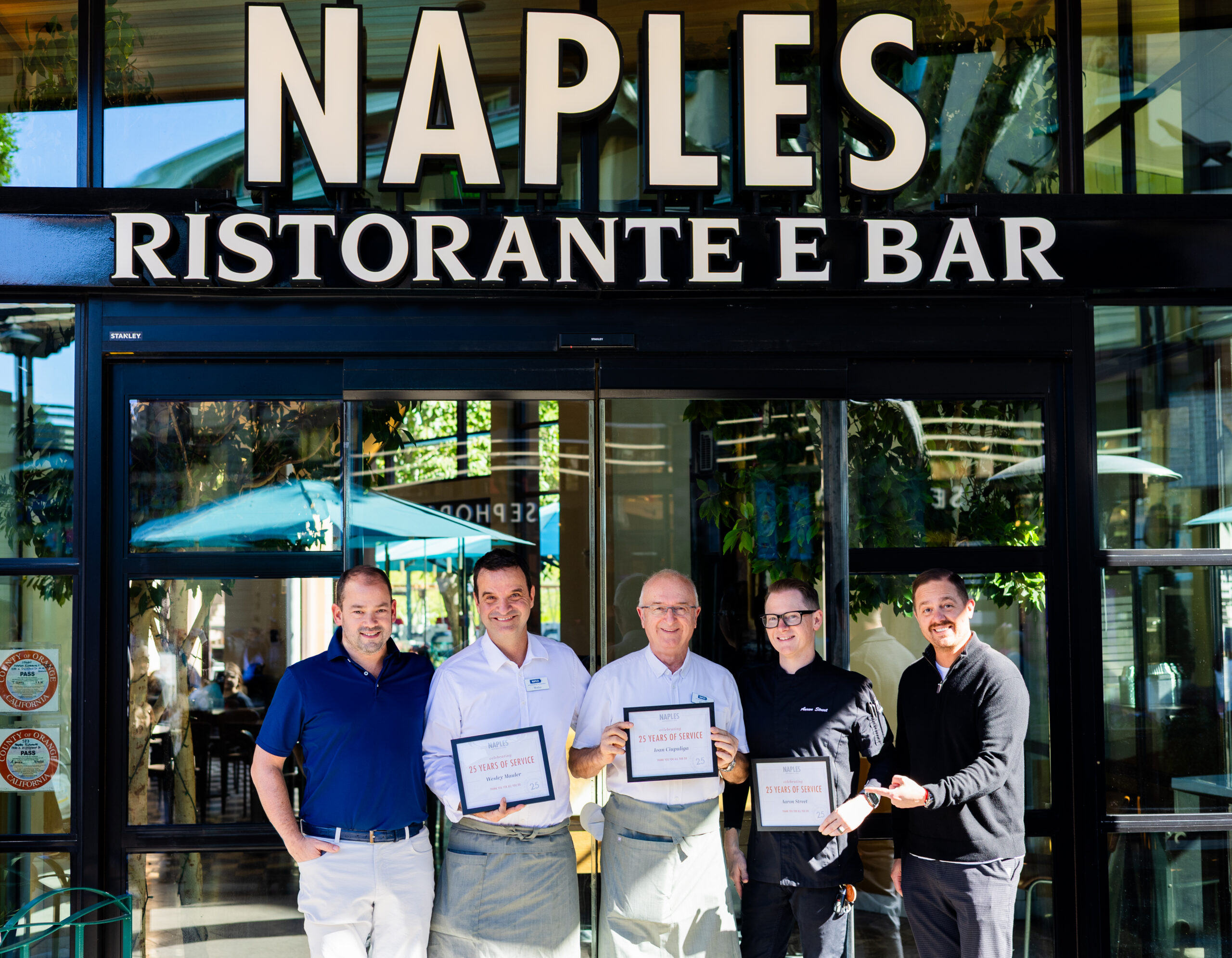 Naples Ristorante E Bar Celebrates 25 Years at Downtown Disney - News ...